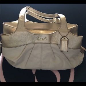 Coach | Bags | Coach Handbag Cream Color | Poshmark
